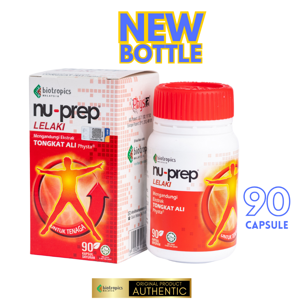 Biotropics Nu-Prep Lelaki (90's) | Shopee Malaysia