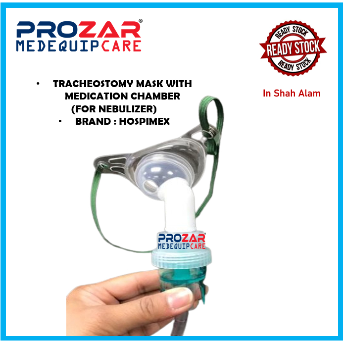 TRACHEOSTOMY MASK WITH MEDICATION CHAMBER | Shopee Malaysia