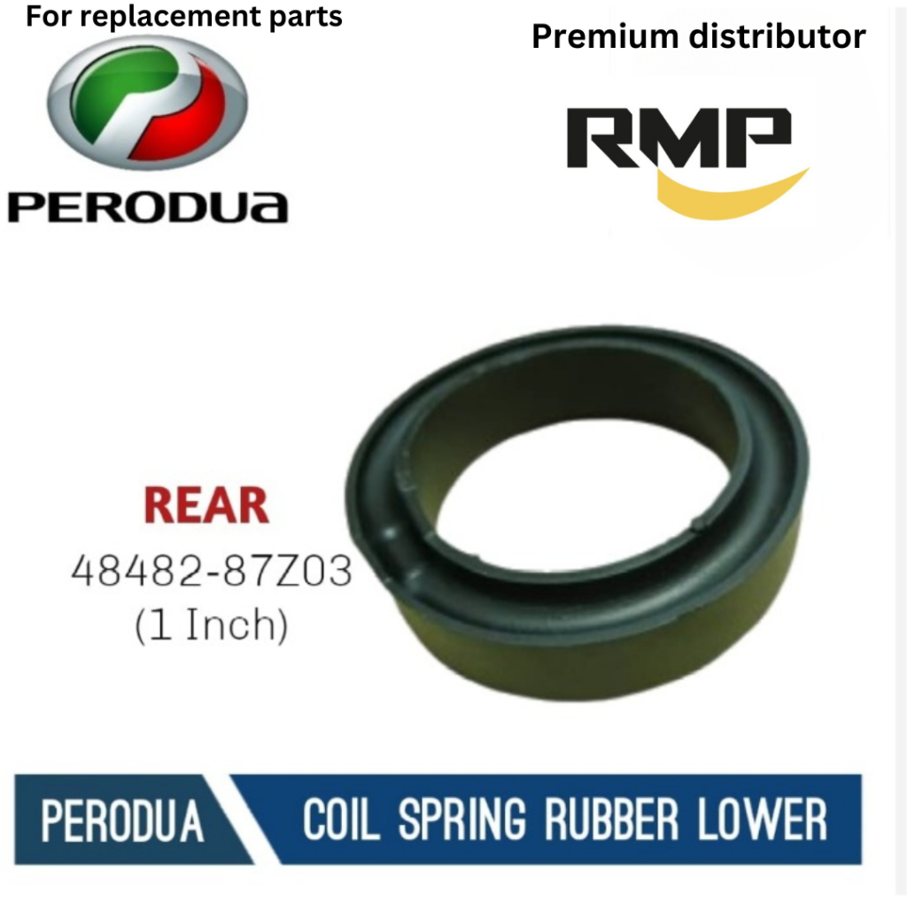 PERODUA Rear Coil Spring Rubber Lower (1 / 2 Inch) for Perodua Kancil ...