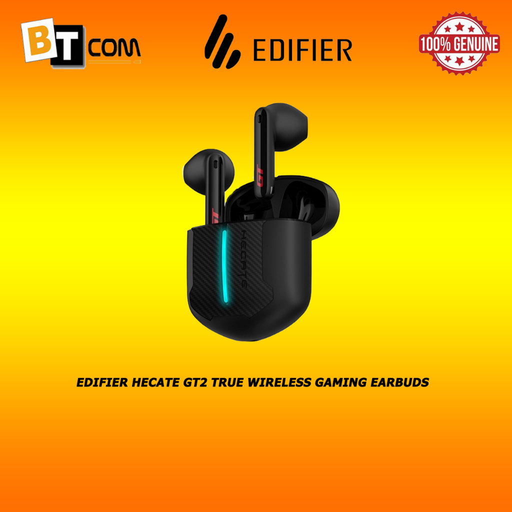 Edifier Hecate GT2 True Wireless Gaming Earbuds | Shopee Malaysia