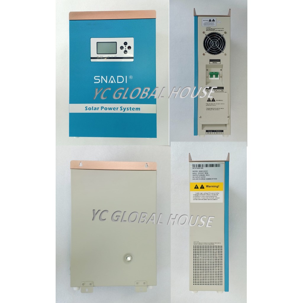 SNADI SWN Hybrid Inverter with or without Built-in PWM/MPPT Solar ...