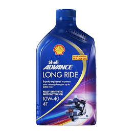 Shell Advance Long Ride - 10W-40 Engine Oil for Motorcycles | Shopee ...