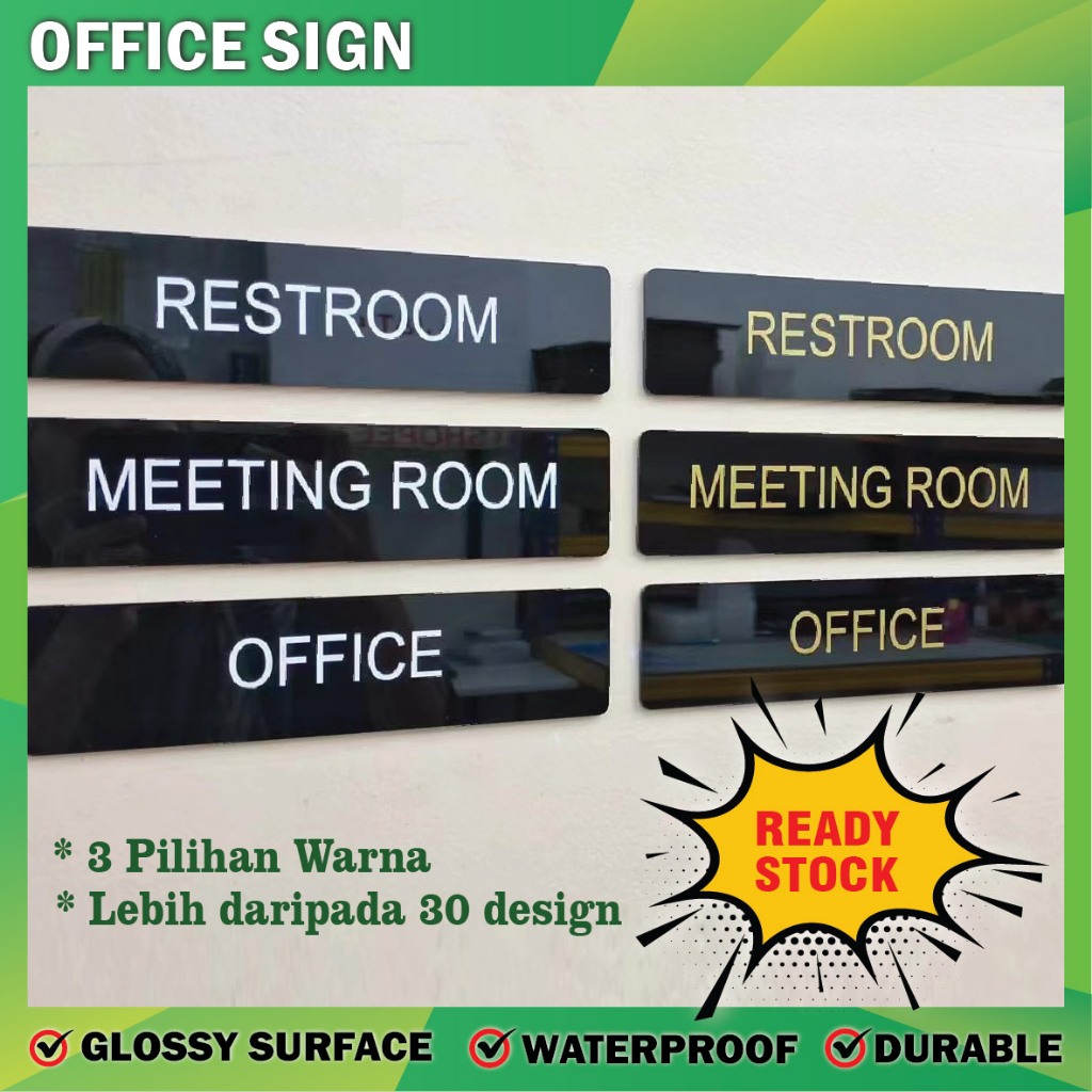 Premium Quality Acrylic Office Sign / Manager Office / Director ...