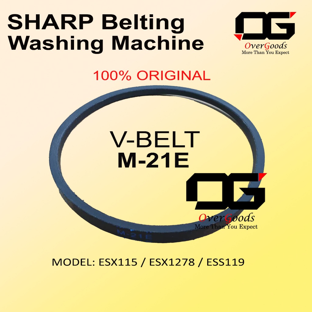 V-BELT M21E SHARP O-489E ESX115 ESX1278 ESS119 ESX1221 ESS150B SHARP ...