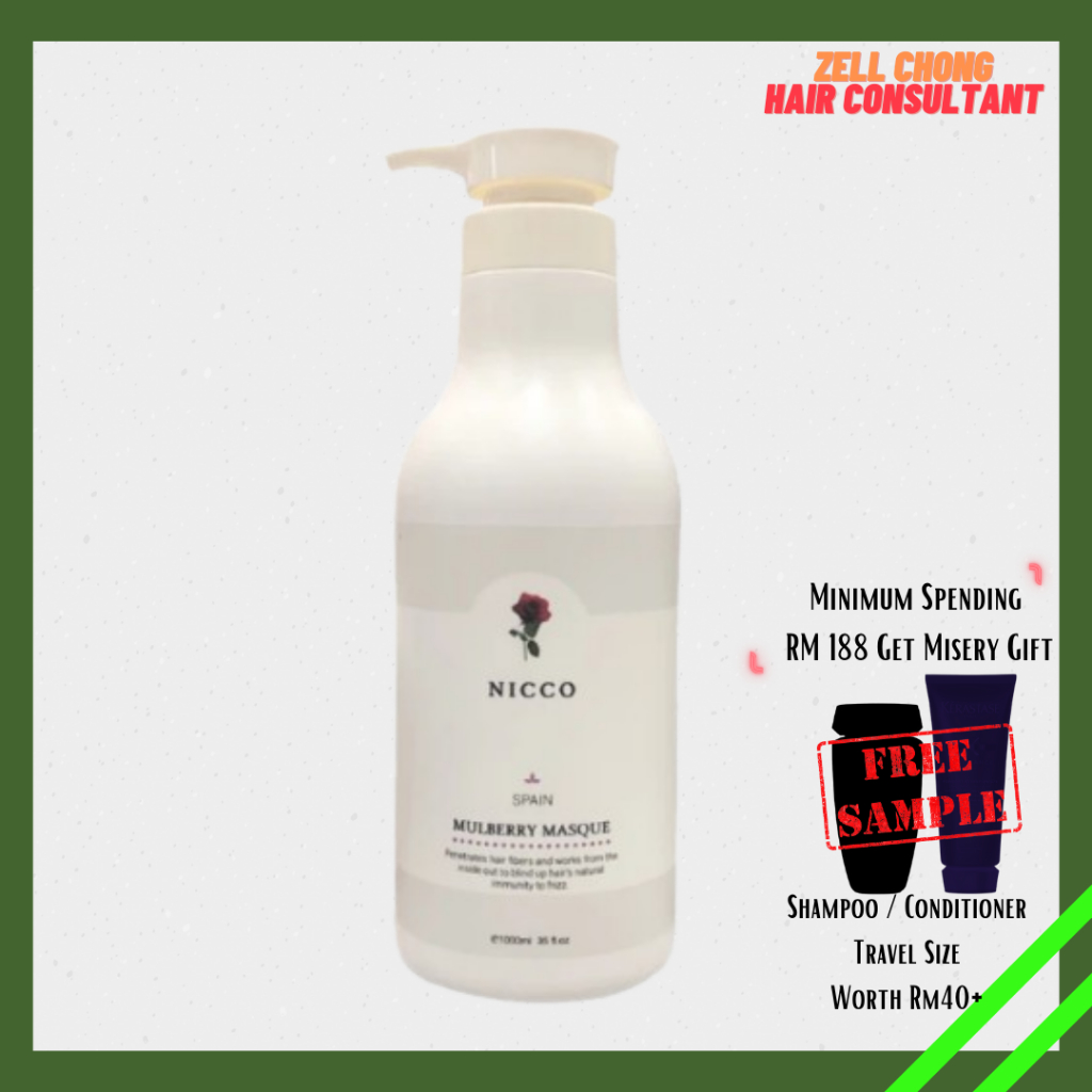 Nicco Professional Mulberry Masque 1000ML | Shopee Malaysia