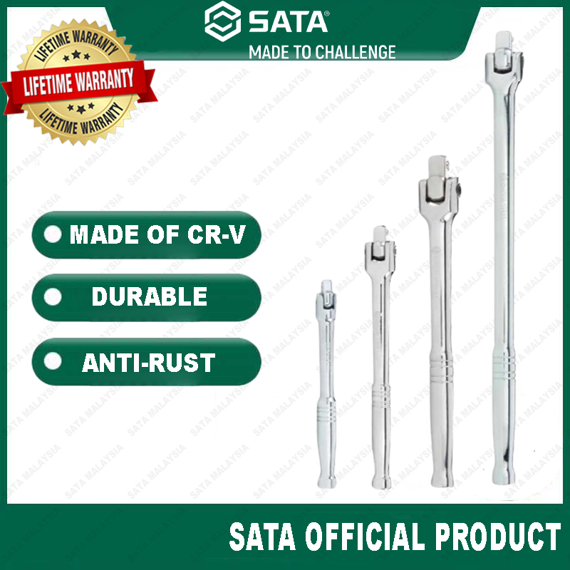 SATA Flex Handle 1/4" 3/8" 1/2" Drive Flex Handle SATA Tools High ...