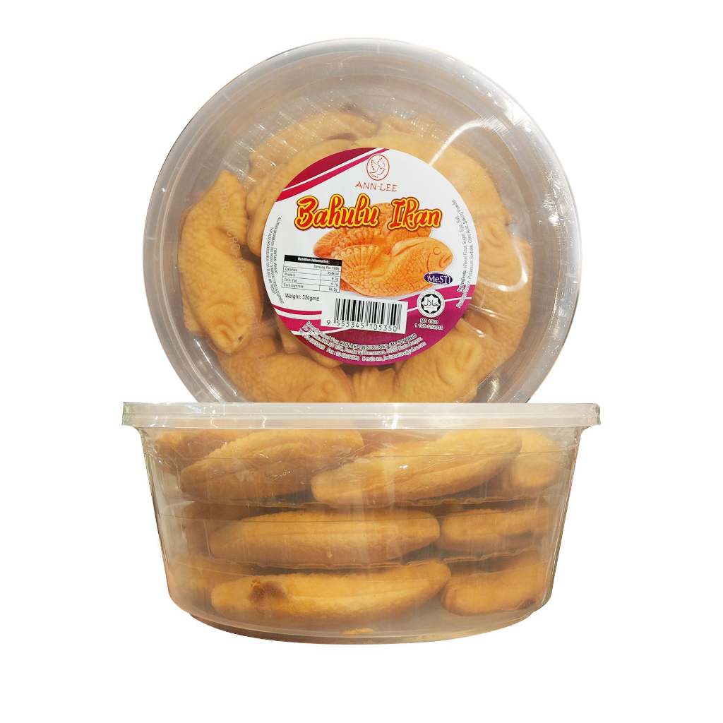 (Exp April) Fish Bentuk Ikan ANN LEE BAHULU 320G kuih kueh baulu sedap ...