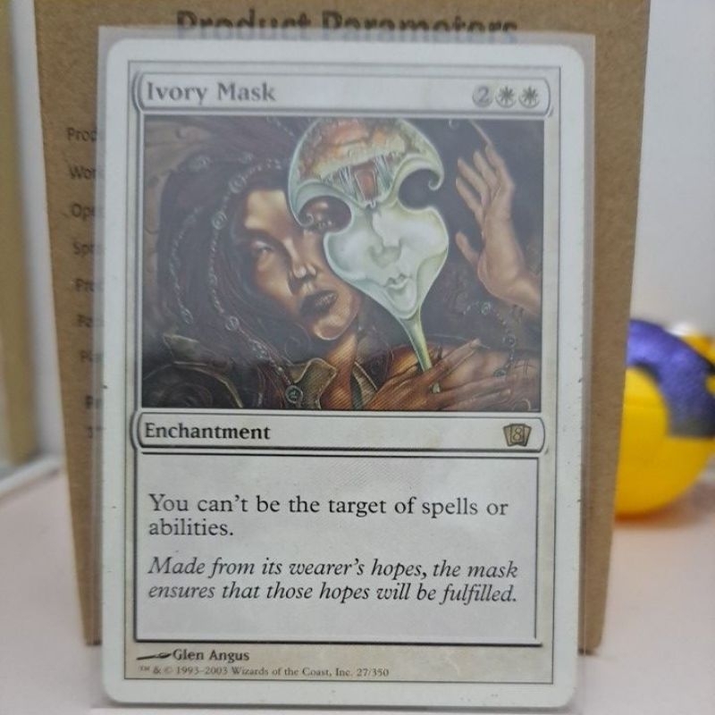 MTG Ivory Mask (8th Edition)(Rare) | Shopee Malaysia