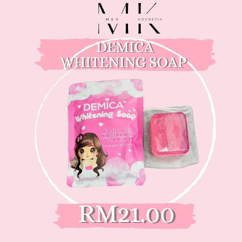 Demica Whitening Soap Original | Shopee Malaysia
