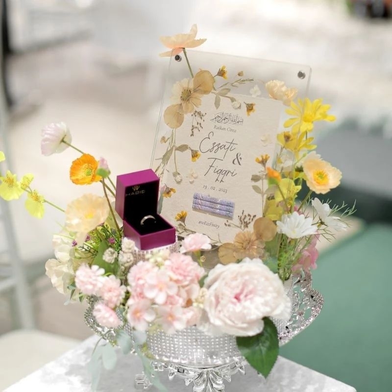 FAVLOVES | 2D Frame Mas Kahwin/Nikah | Shopee Malaysia