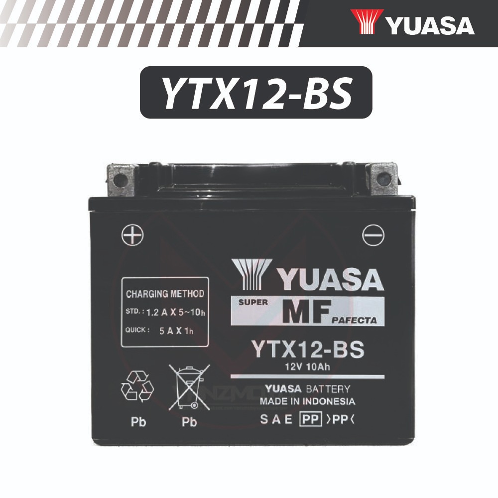 YUASA BATTERY YTX12-BS ORIGINAL | Shopee Malaysia
