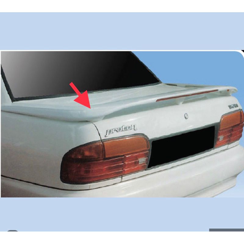 M028 PROTON WIRA SALOON SPOILER WITH LED (FIBER) NO PAINT | Shopee Malaysia