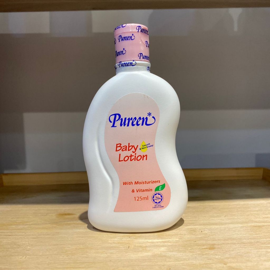 Pureen Baby Lotion with moisturizers & vitamin E 125ml | Shopee Malaysia