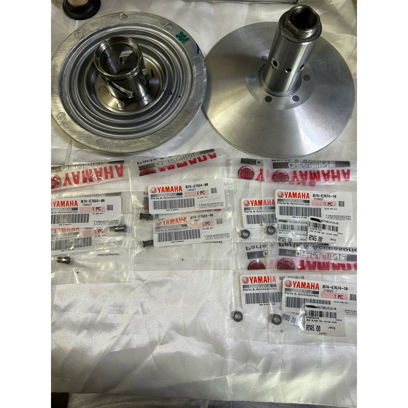 YAMAHA 100% ORIGINAL XMAX250 SECONDARY FIXED SHEAVE COMP SECONDARY ...