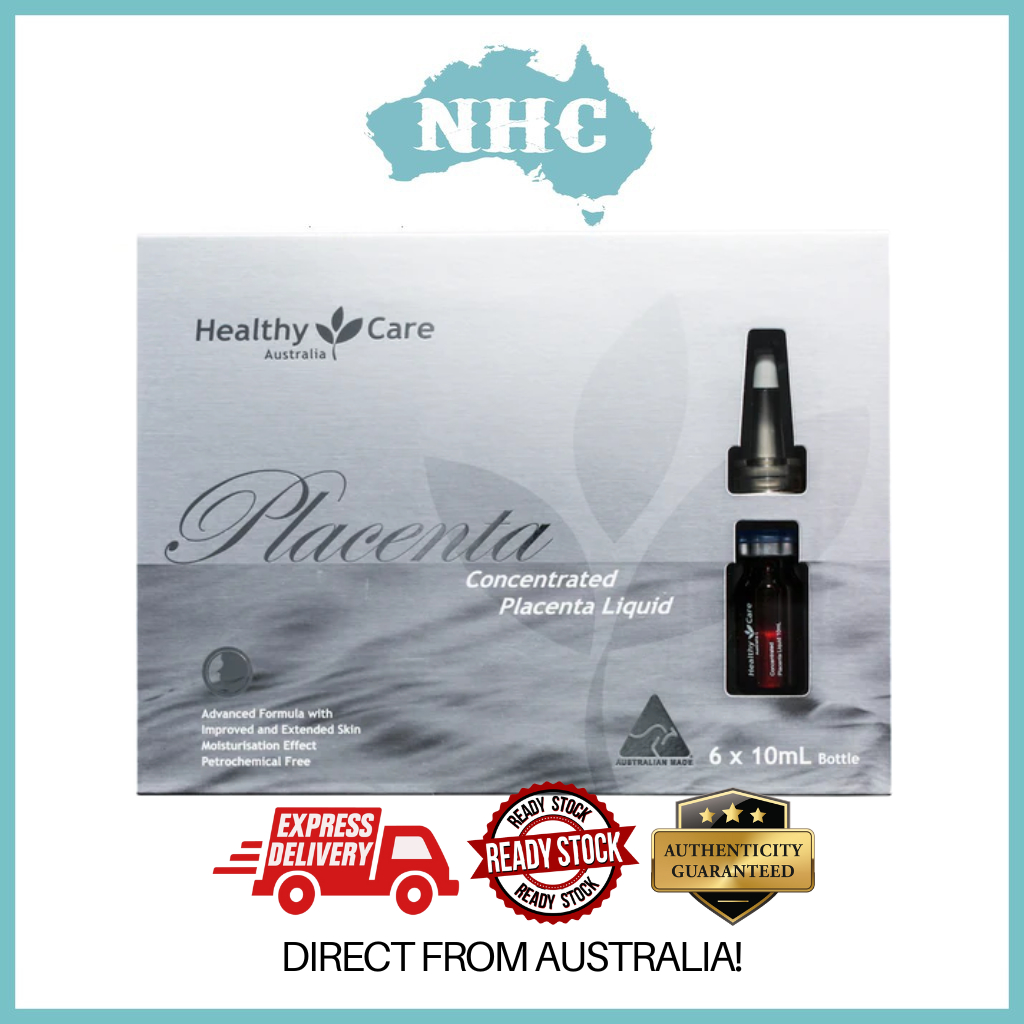 [PRE-ORDER] Healthy Care Concentrated Placenta Liquid 10ml 6 Pack ...