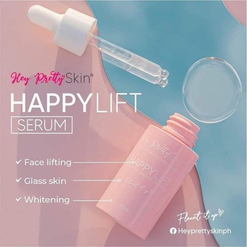 HEY PRETTY - HAPPY LIFT SERUM 30ML | Shopee Malaysia