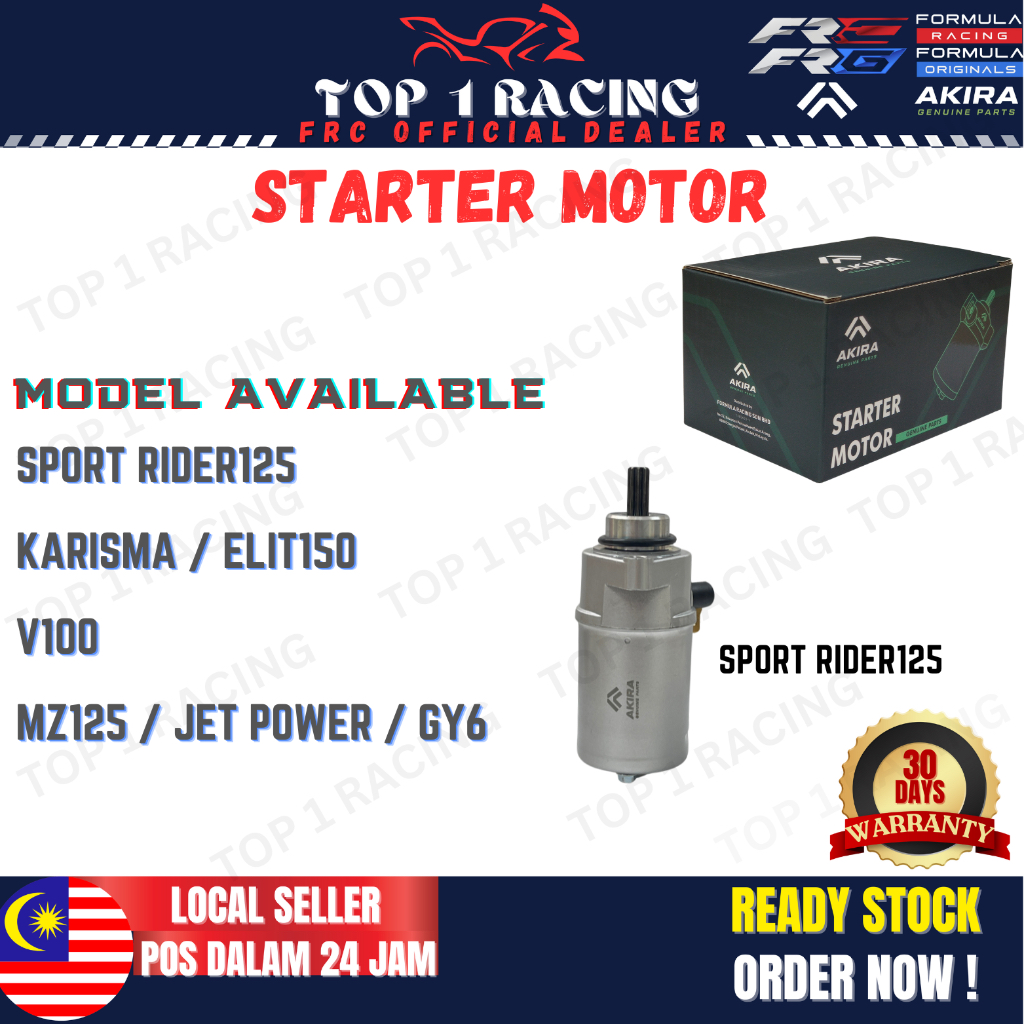 ORIGINAL AKIRA / SPORT RIDER125 / KARISMA / ELIT150 / V100 / MZ125 ...