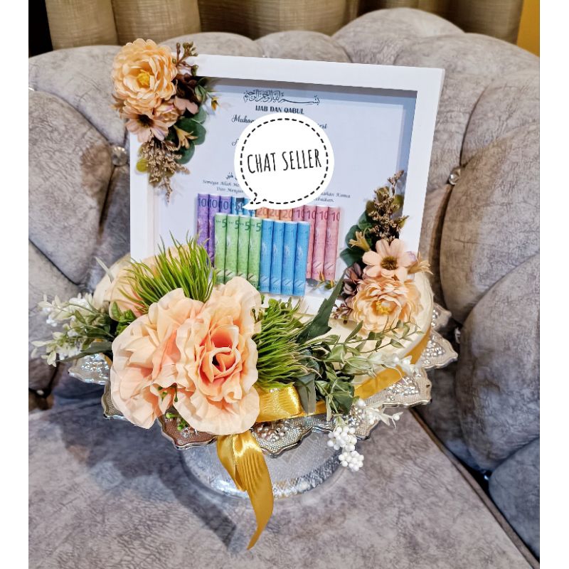 💥FRAME MAS KAHWIN | FRAME HANTARAN | FRAME NIKAH 🌷SIAP GUBAH DAN CUSTOM ...