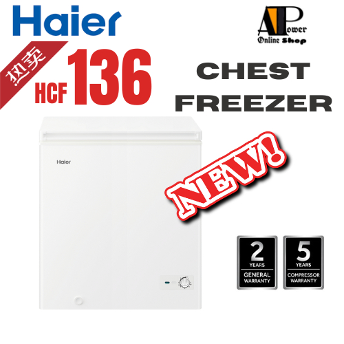 HAIER CHEST FREEZER HCF-HCF-186M/HCF-136M PETI BEKU FRIDGE | Shopee Malaysia