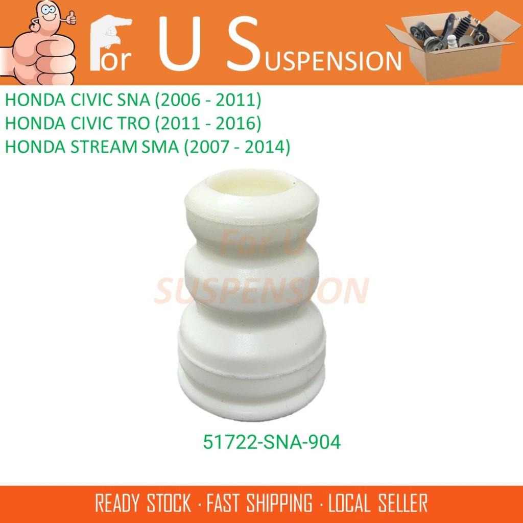 1 PIECE FRONT ABSORBER SHAFT BUSH (PU) -51722-SNA-904 HONDA CIVIC SNA ...