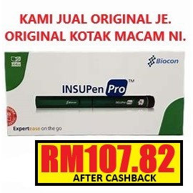 [ORIGINAL][KKM APPROVED] Biocon InsuPen Pro (1 box) insupro | Shopee ...