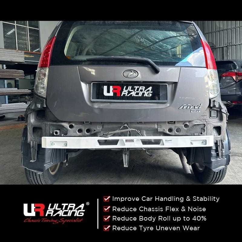 100% Ultra Racing Bar MYVI OLD/ 1st Model (M300) Rear Anti Collision ...