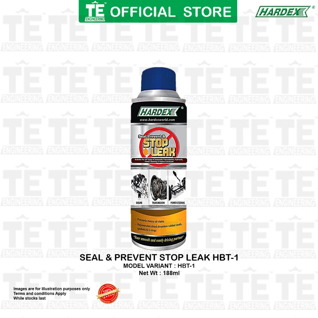 HARDEX 188ml SEAL & PREVENT STOP LEAK HBT-1 (Code : HBT-1) | Shopee ...