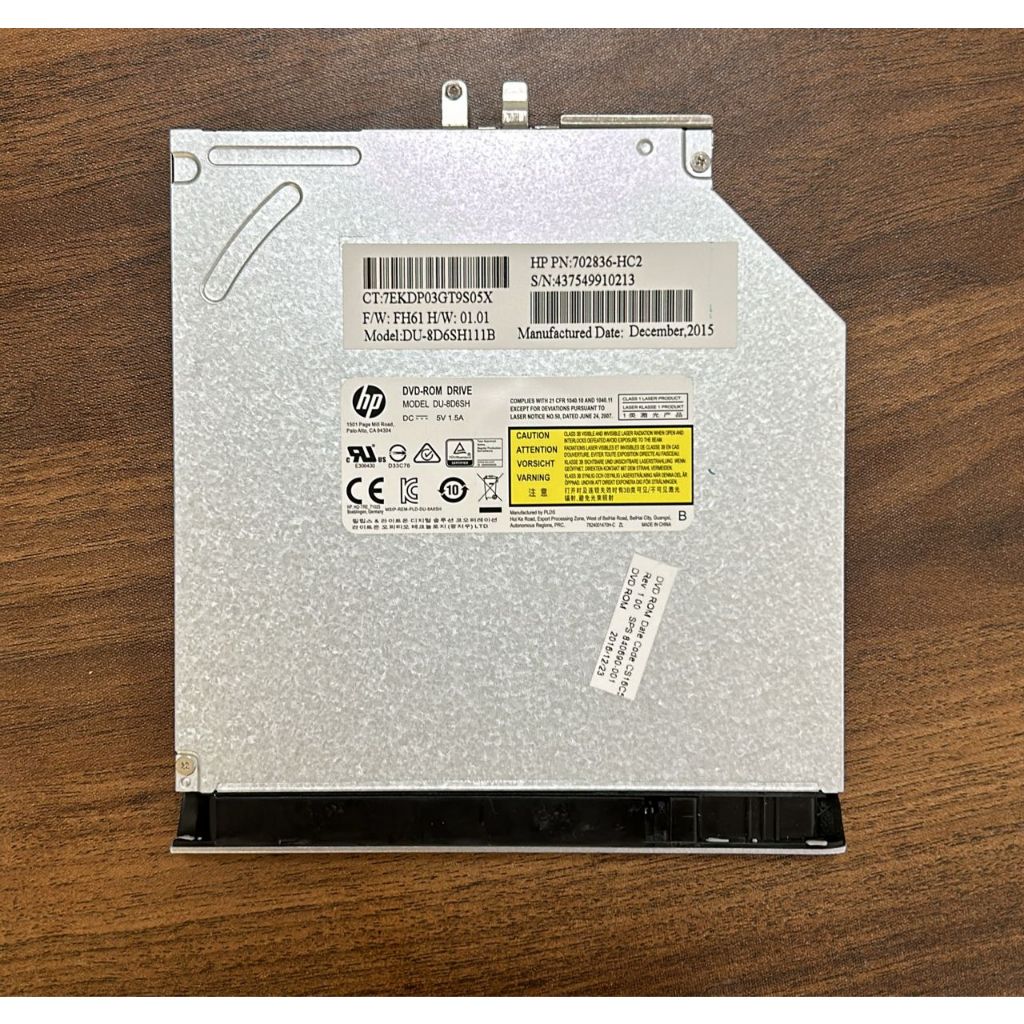 HP ProBook 640 G2 DVD Drive With Bezel 840689-001 | Shopee Malaysia