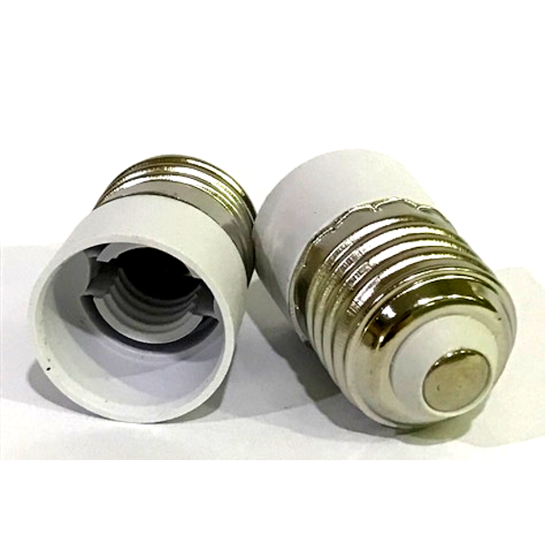 E27 to E14 Lamp Holder Converter Base Bulb Socket Adapter LED Halogen ...