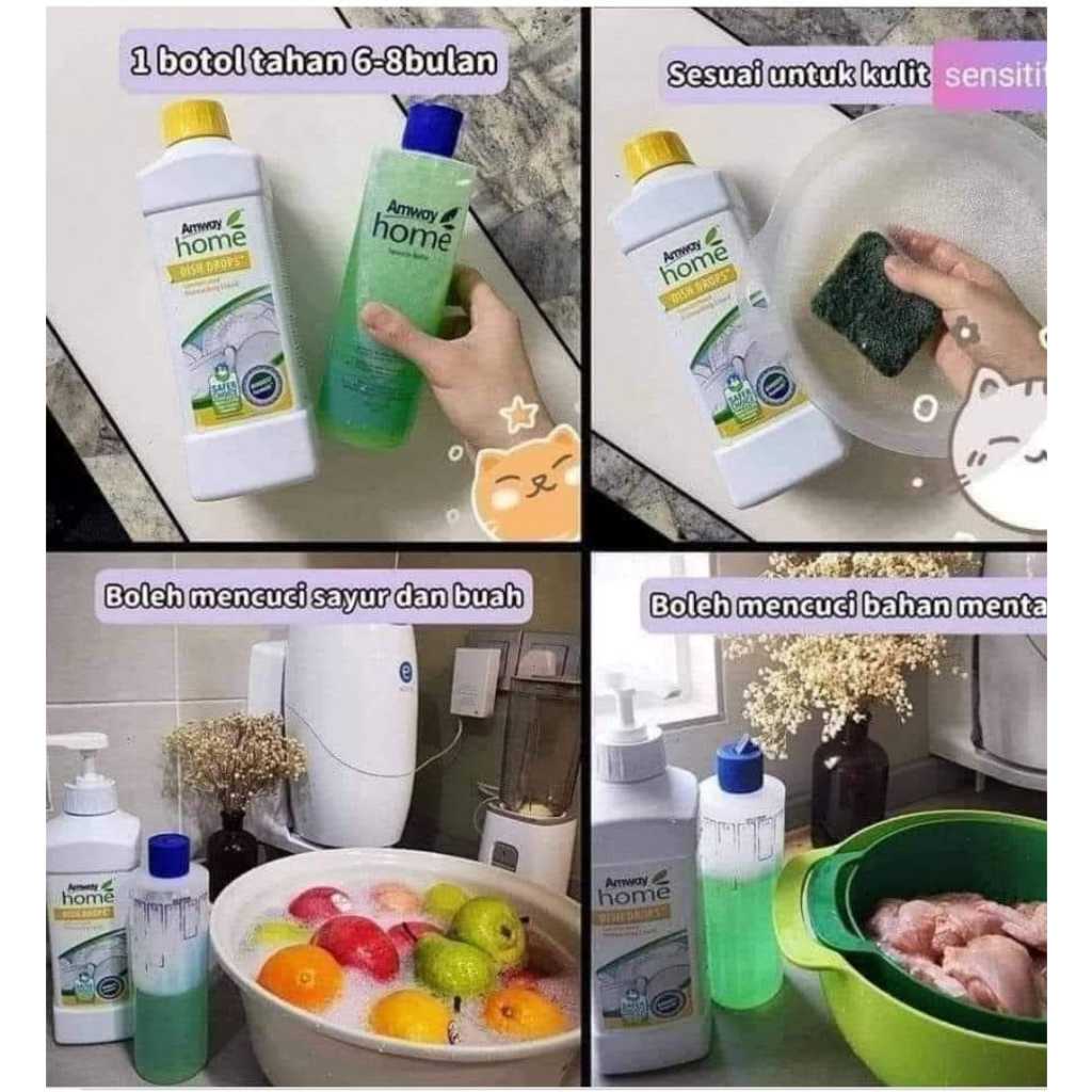 READYSTOK DISH DROP - dish drop concentrated dishwashing liquid 1L ...