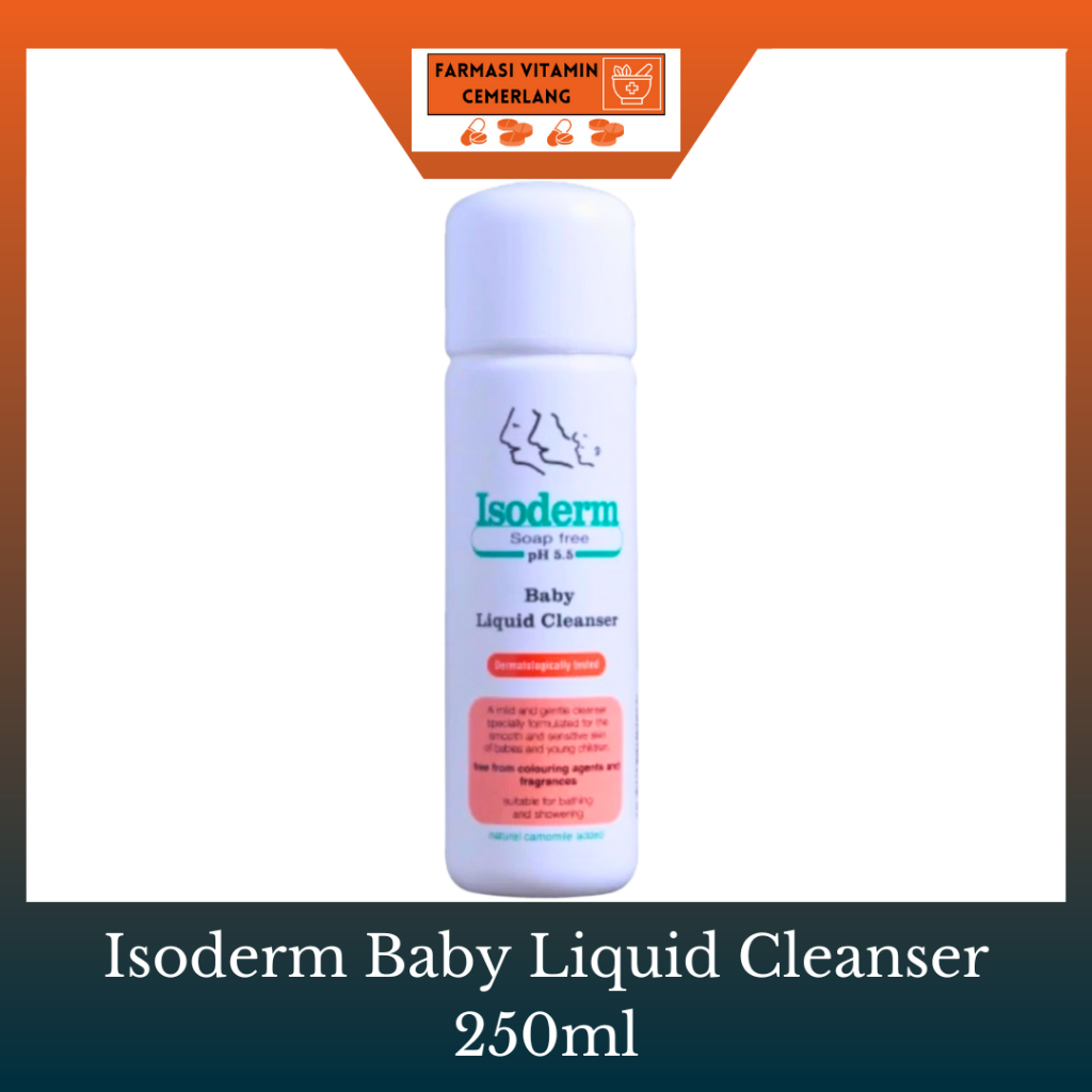 Isoderm Soap Free Baby Liquid Cleanser - 250 ml | Shopee Malaysia