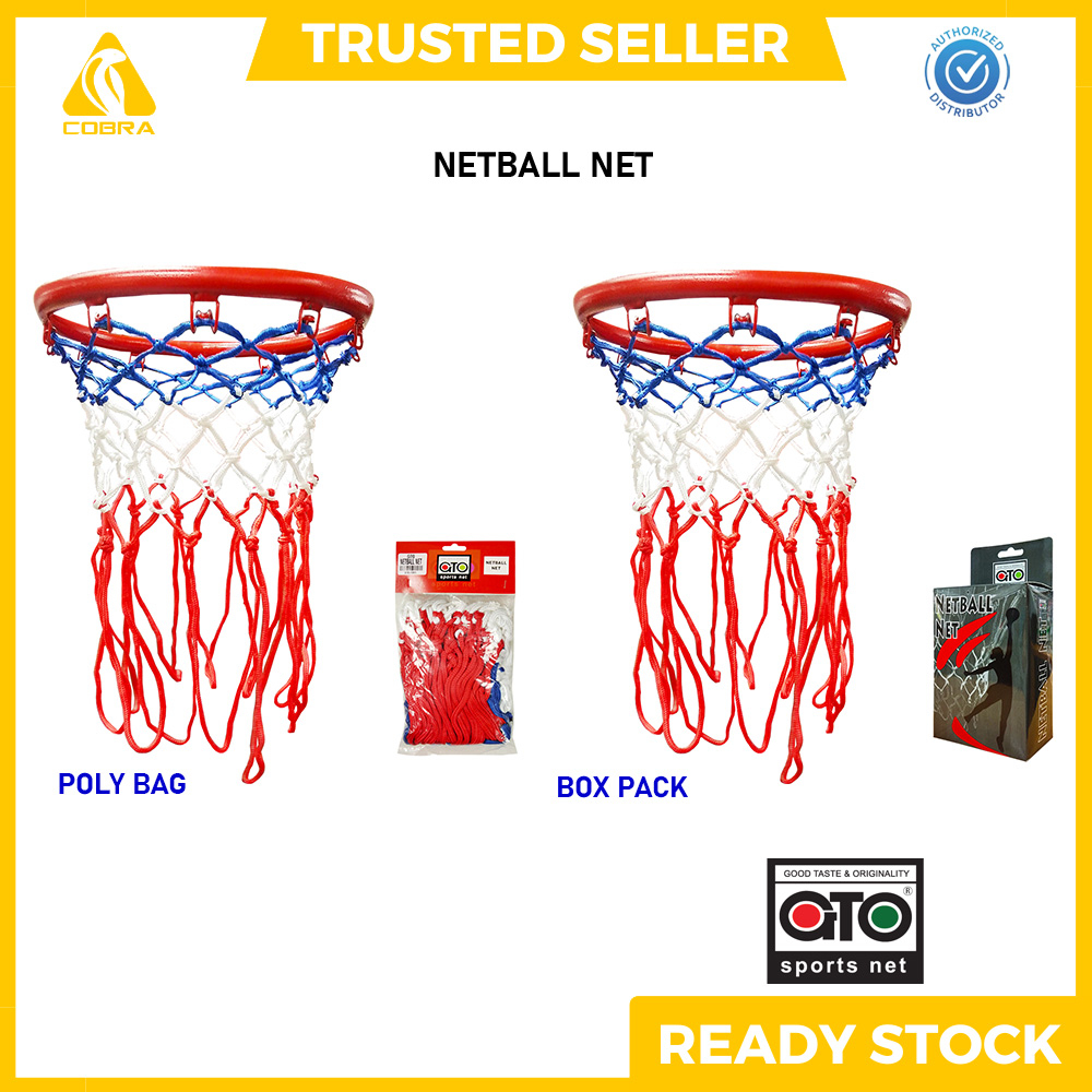GTO Netball Sports Net Made from good quality PP strings Net Bola ...