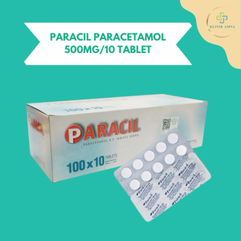 PARACETAMOL PARACIL (500mg) | Shopee Malaysia