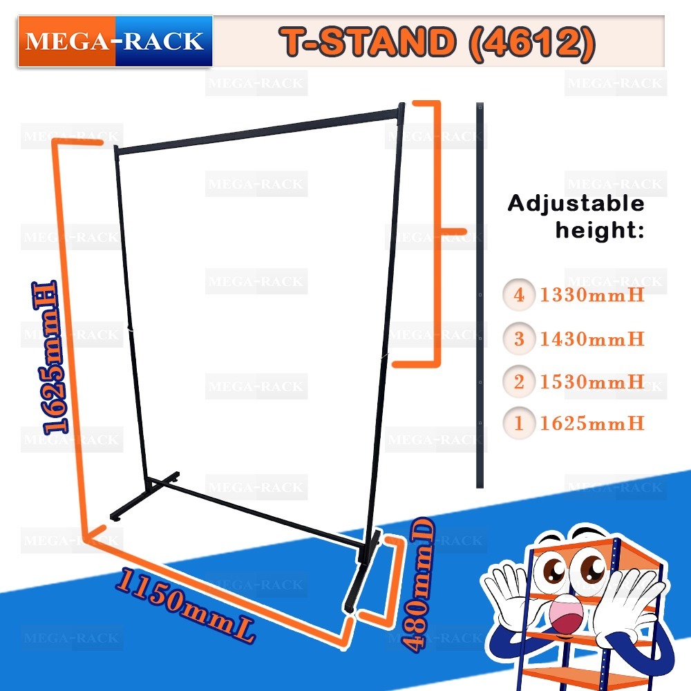 ADJUSTABLE T STAND 4612 | Shopee Malaysia