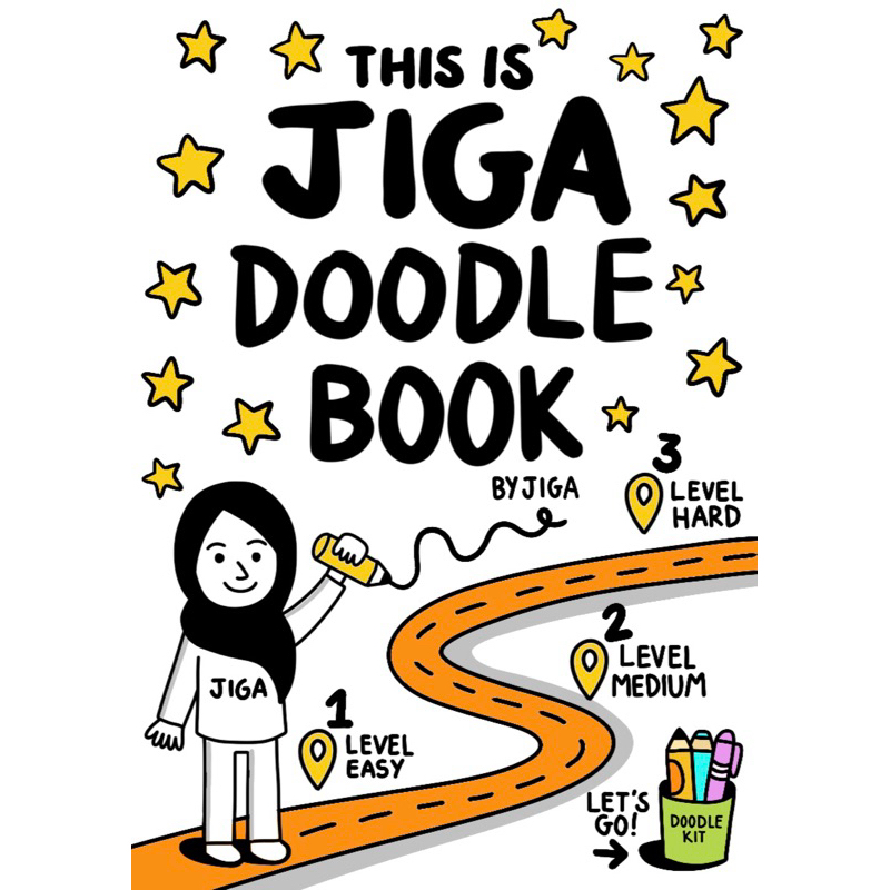 Jiga Doodle Book A4 Size | Shopee Malaysia