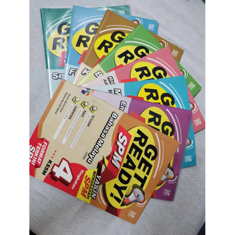 Pelangi Get Ready SPM Form 4/ Tingkatan 4(Bahasa Melayu/English/Maths ...