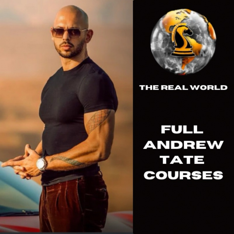 Andrew Tate - The Real World [Video Courses] | Shopee Malaysia