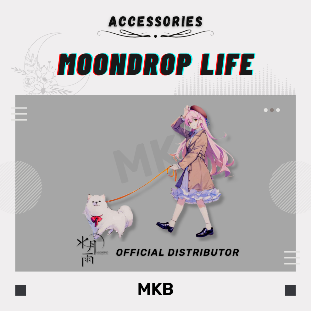 Moondrop Life Acrylic Stand Mitsuki Yuki 4th Generation IEM Holder ...