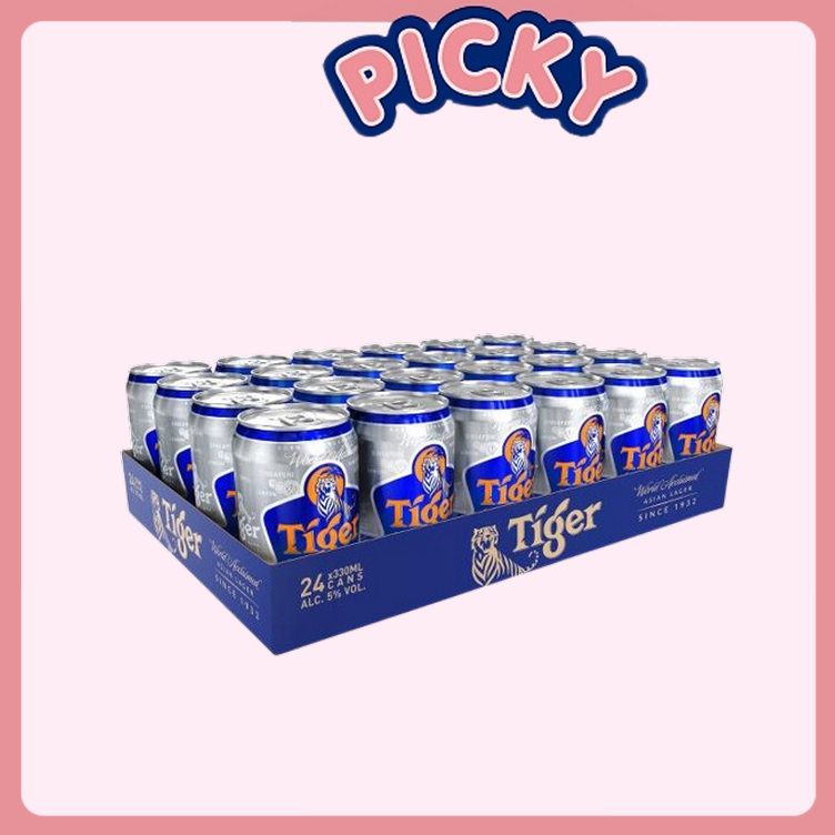 【SPECIAL PROMO】Tiger Beer Can 320ml One Carton 24 Cans | Shopee Malaysia