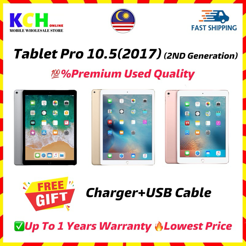 USED PAD PRO 10.5 256GB CELLULAR 4G Tablet (FLAGSHIP MODEL) | Shopee ...