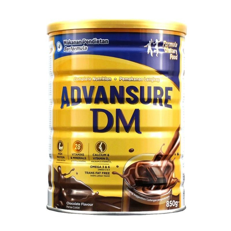 Advansure DM Chocolate Flavour (850g) | Shopee Malaysia