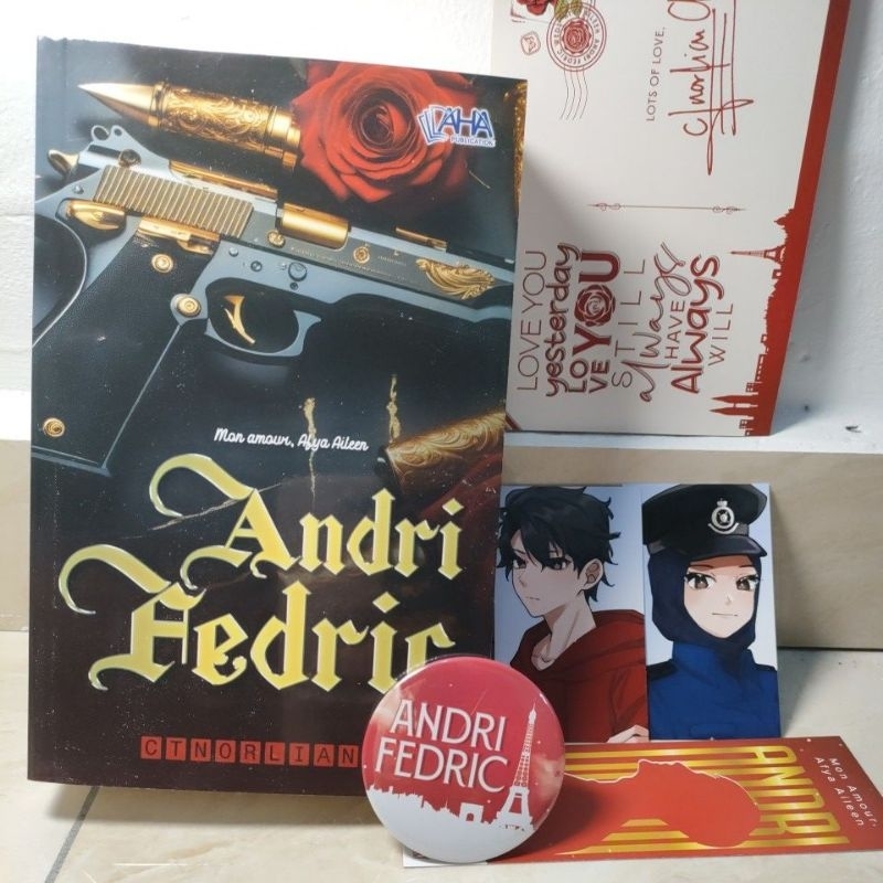 🎀READY STOCK🎀(FREE MECH+PHOTOCARD) NOVEL ANDRI FEDRIC KARYA CTNORLIANA ...