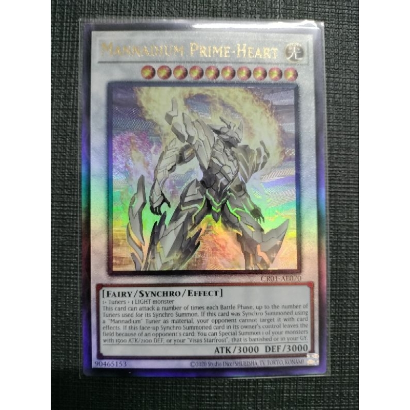 Yugioh CR01-AE070 Mannadium Prime-Heart | Shopee Malaysia