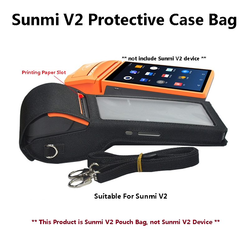 Sunmi V2 / V2S POS Machine Swipe Card Handheld Pda Case Protective ...