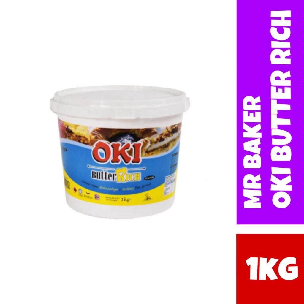 OKI Butter Rich (MOI Butter Rich) 1KG 牛油 / Lemak Sapu Bermentega ...