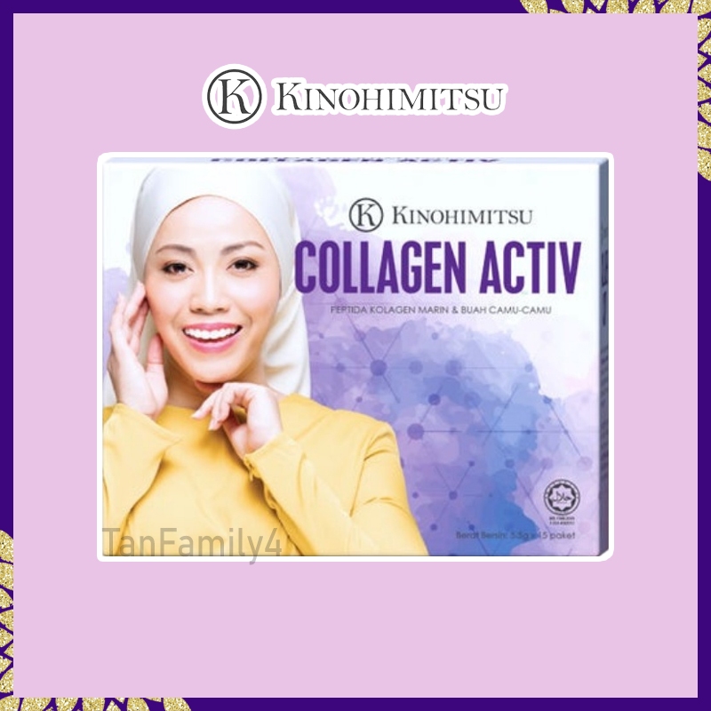 Kinohimitsu Collagen Activ (15's x 5g) Beauty Active Collagen Peptide ...