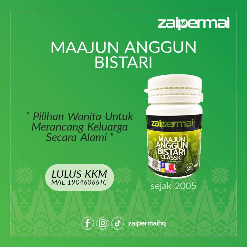 Maajun Anggun Bistari Klasik MAB (1 botol) | Shopee Malaysia
