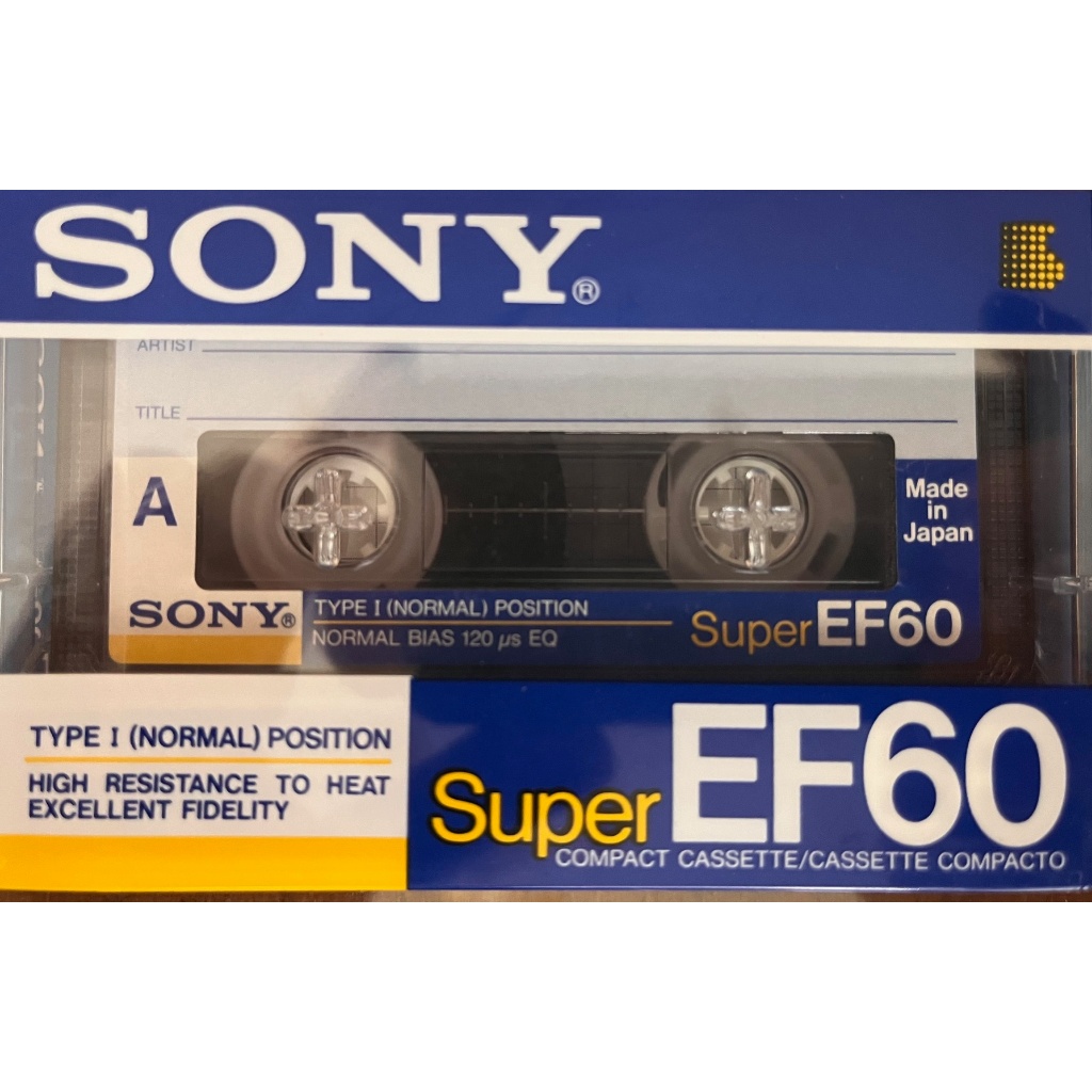 SONY EF 60 Cassette Japan | Shopee Malaysia