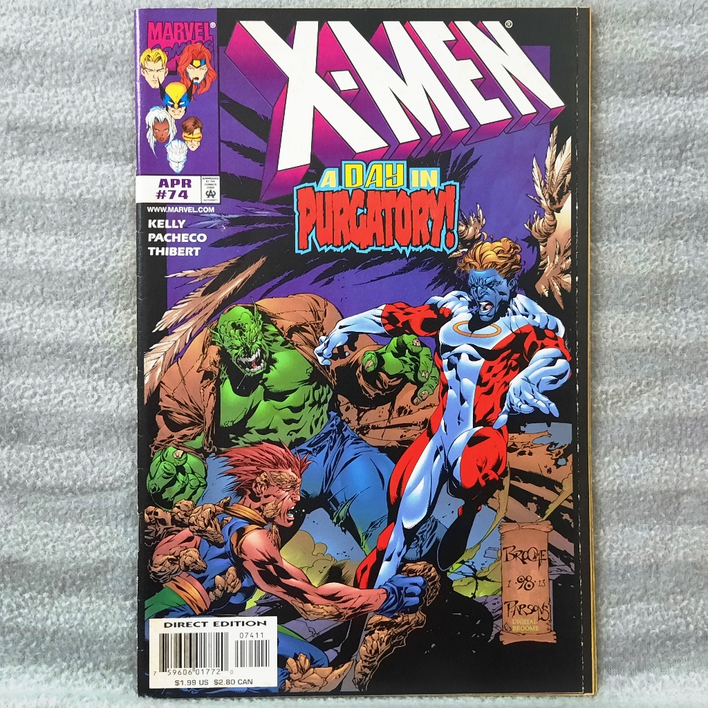 X-Men #74 (1st Series) Marvel Comics (Joe Kelly, Carlos Pacheco, Art ...