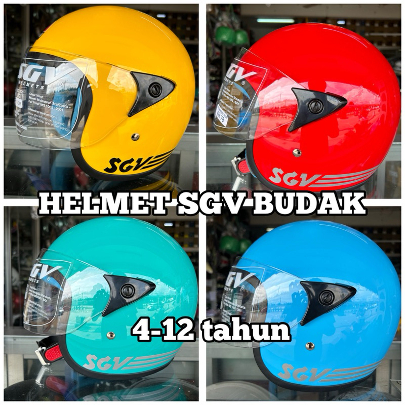 ADA SIRIM | HELMET SGV KIDS KANAK LTD JUNIOR | Shopee Malaysia